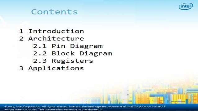 Intel 8085 Microprocessor | PPTX