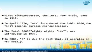 Intel 8085 Microprocessor | PPTX