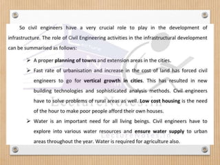 BASICS OF CIVIL ENGINEERING | PPT
