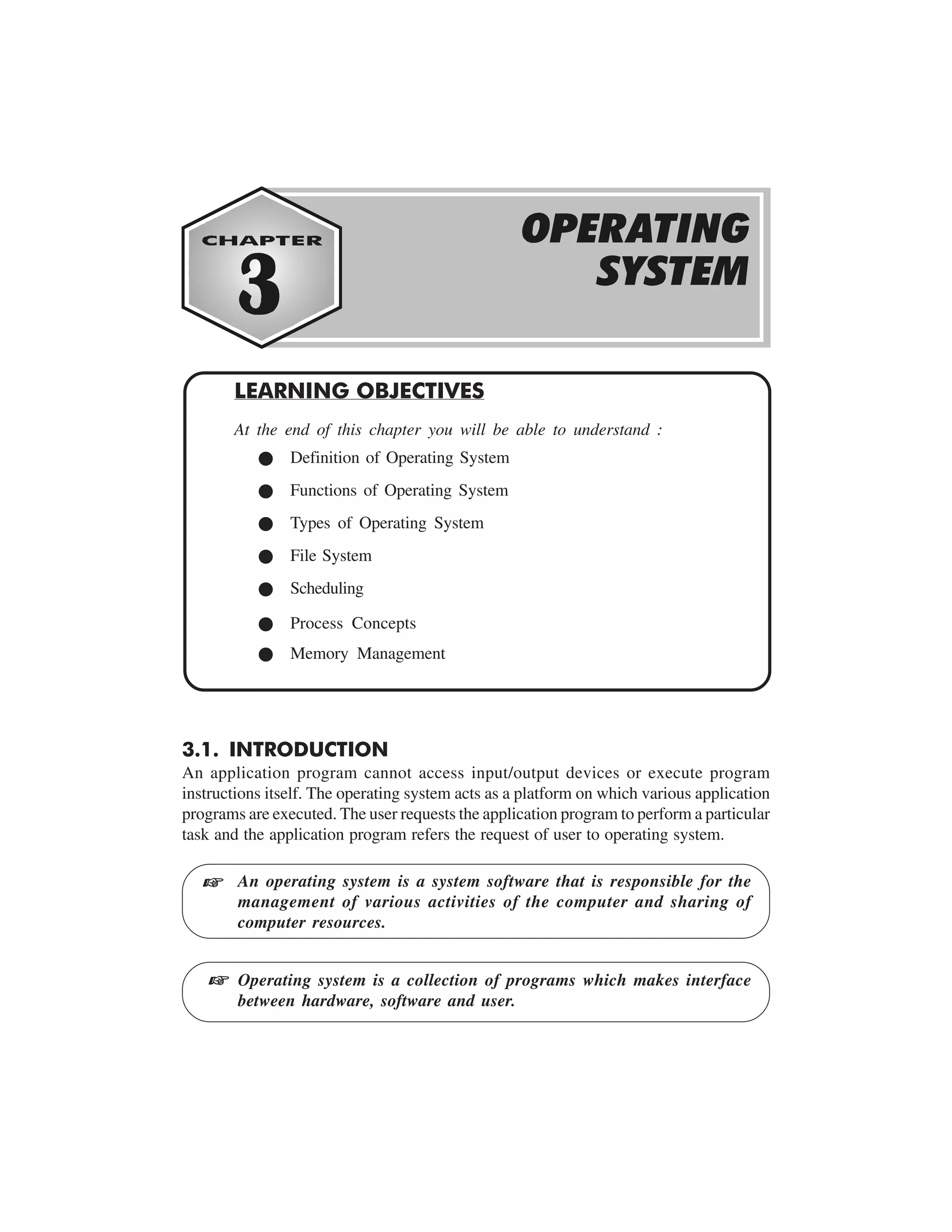 Operating System | PDF
