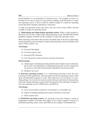 Operating System | PDF