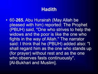 understand quran and hadith and other qualities | PPT