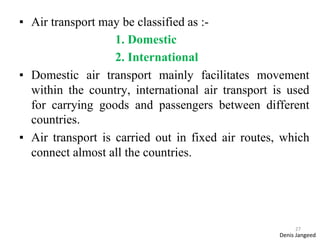 Basic Civil Engineering notes on Transportation Engineering, Modes of ...