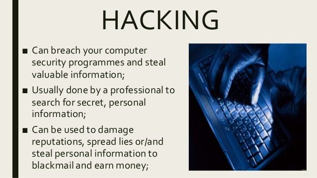 Dangers on the Internet