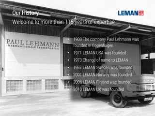 Leman Presentation 2016 | PDF