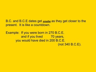Bce and ce | PPT
