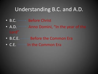 Bce and ce | PPT