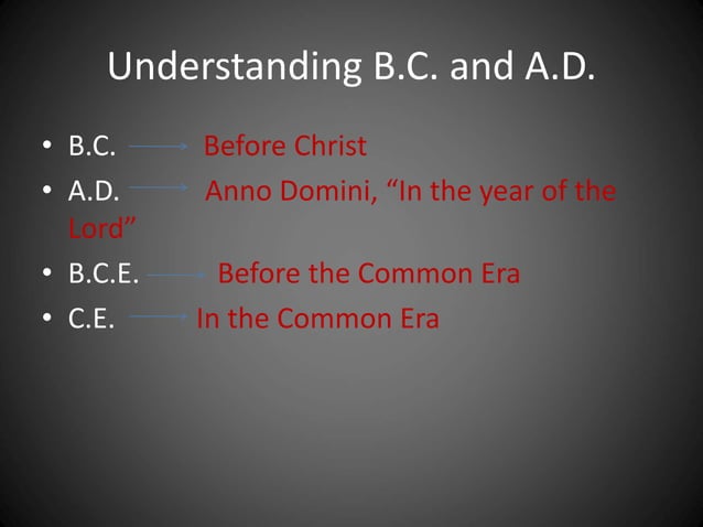Bce and ce | PPT
