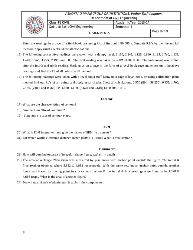 BCE assignments | DOCX