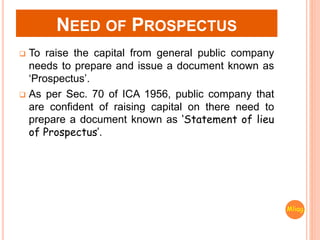 Prospectus, Share | PPT