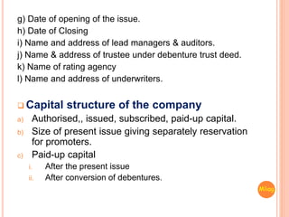 Prospectus, Share | PPT