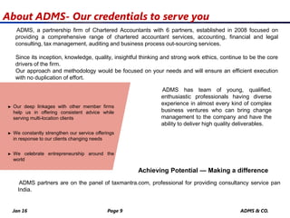 ADMS_Firm profile | PDF
