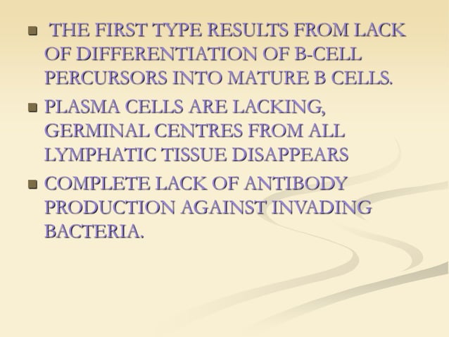 B cell defficincies | PPT | Blood Disorders | Diseases and Conditions