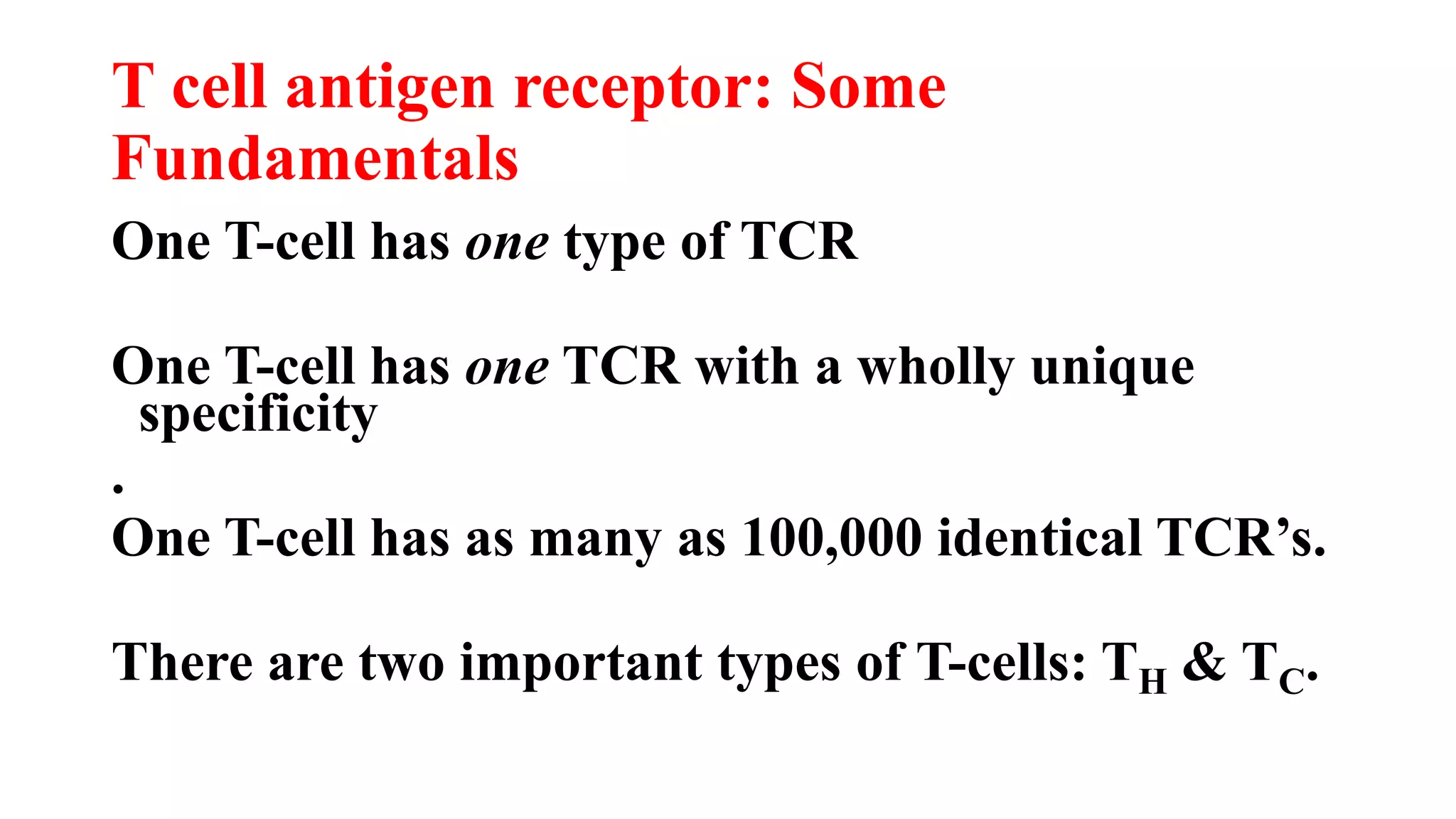 B Cell And T Cell Receptors Pptx