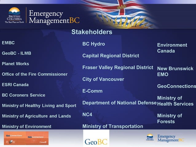 BCeMap Common Operating Picture | PPT