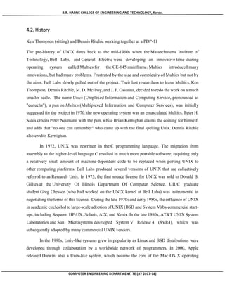 OPERATING SYSTEM AND ITS TYPES REPORT | PDF