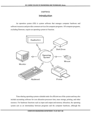 OPERATING SYSTEM AND ITS TYPES REPORT | PDF