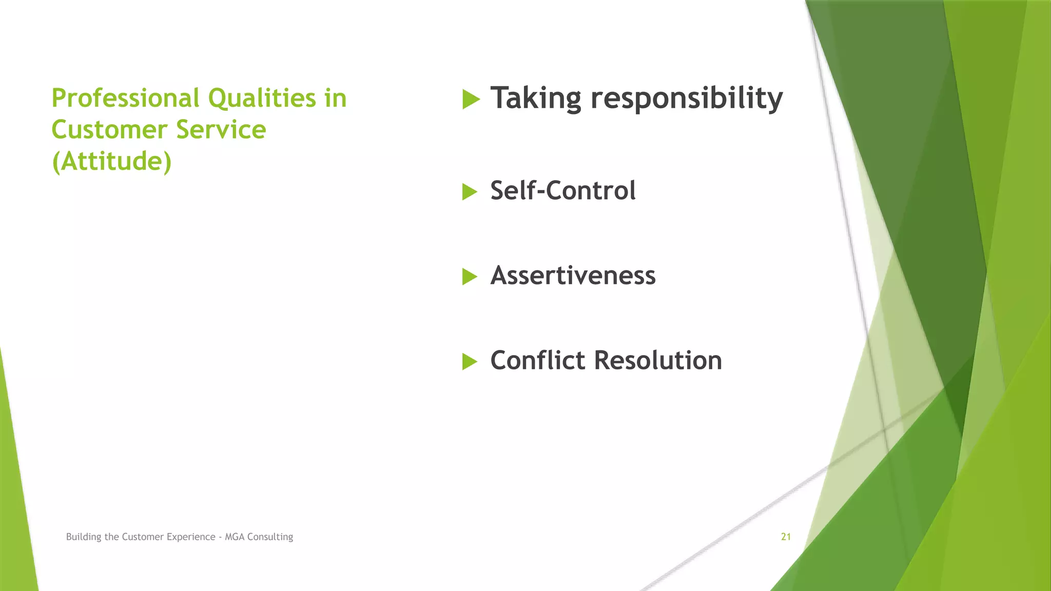 BUILDING THE CUSTOMER EXPERIENCE | PPTX