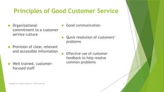 BUILDING THE CUSTOMER EXPERIENCE | PPTX