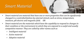 Smart Materials in Construction Industry | PDF