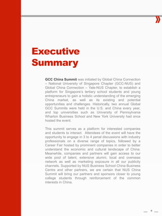 GCC China Summit Proposal | PDF