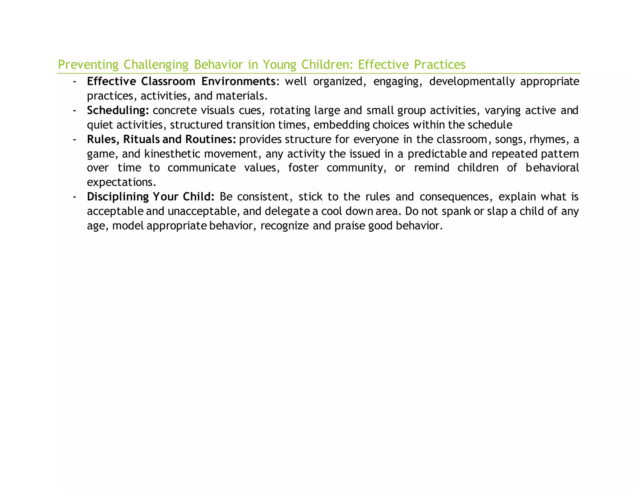 Behavior Management | PPT