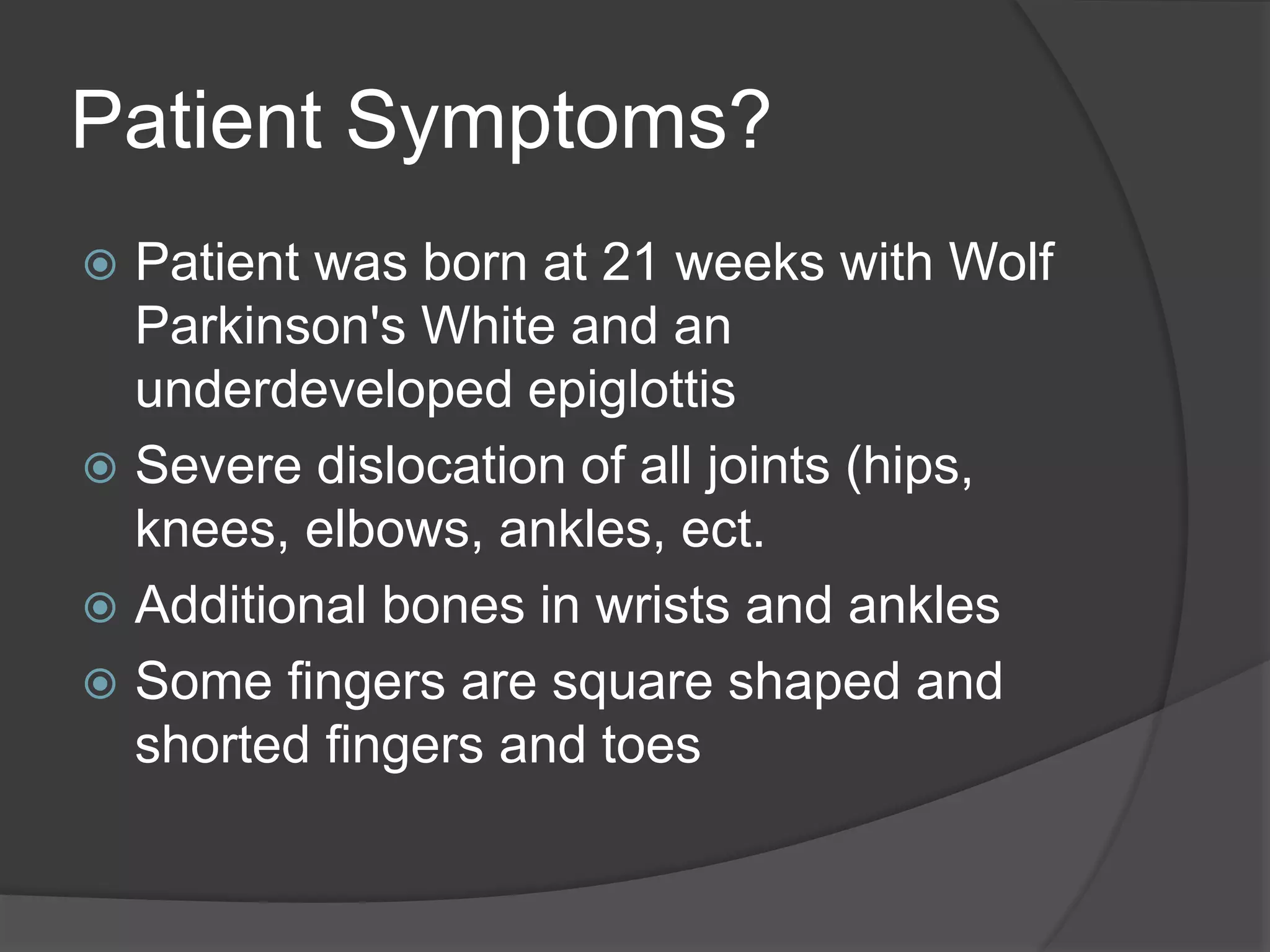 Case Study: Larsen Syndrome | PPTX