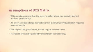 BCG Matrix | PPTX | Business Accounting & Finance | Business