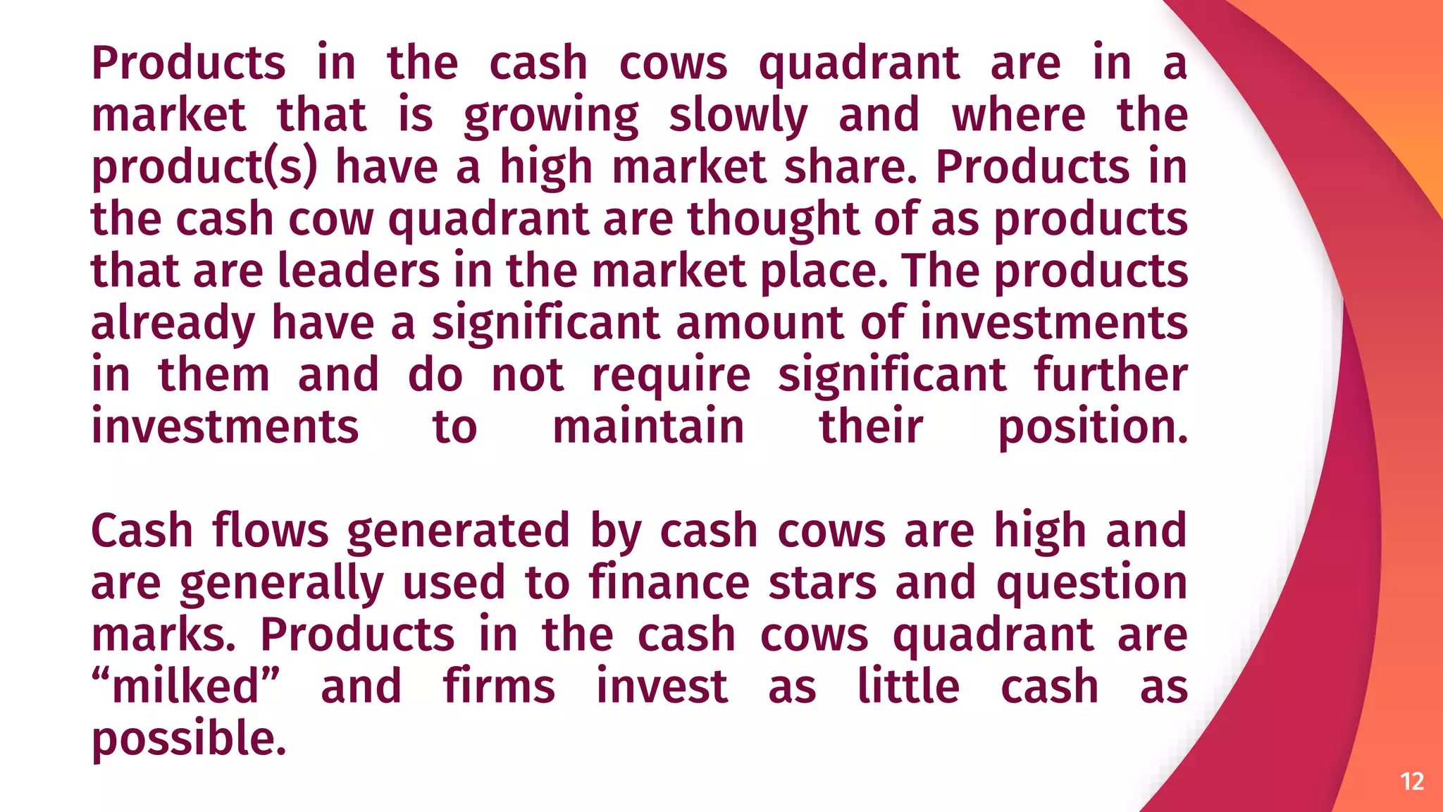 BCG Model: concept, elements and limitations | PPT