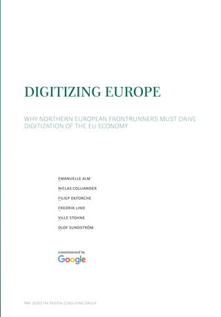 Digitizing Europe | PDF