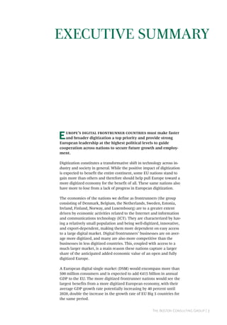 Digitizing Europe | PDF