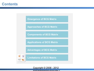 Bcg matrix | PPT