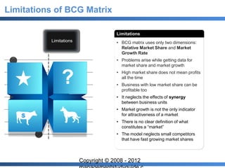 Bcg matrix | PPTX