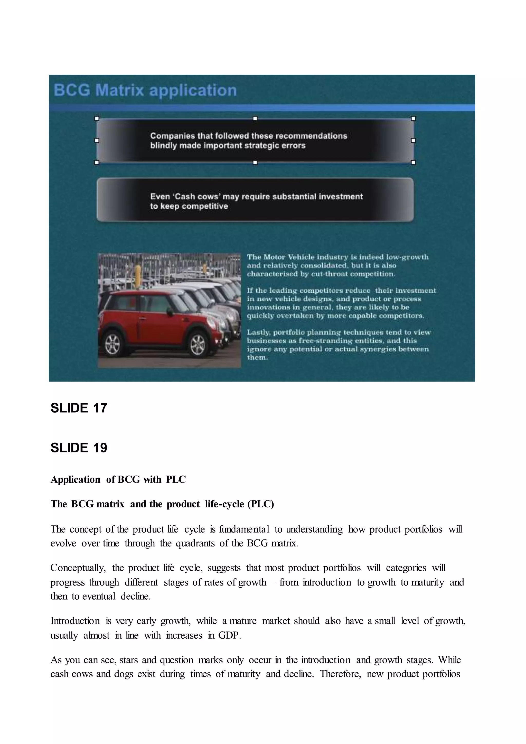 BCG matrix(word) | DOCX