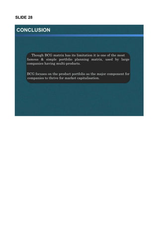 BCG matrix(word) | PDF