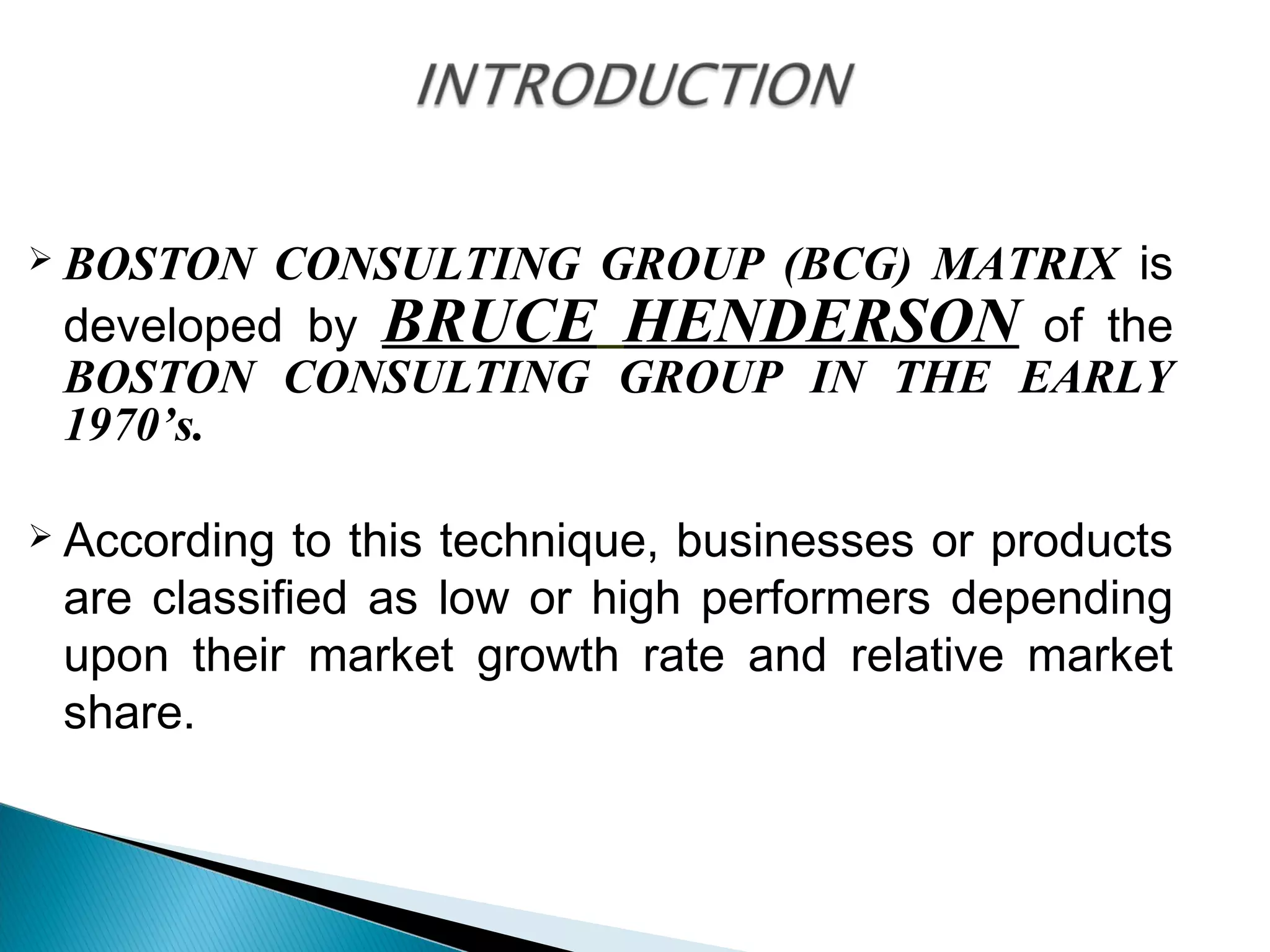 Product life cycle (PLC) & Boston Consultancy Group (BCG) MBA ppt | PPT