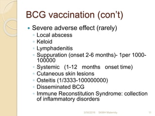 Bcg and hep b vaccination | PPTX