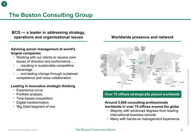 Bcg cfa perth presentation | PDF | Stocks and Bonds | Personal Investing