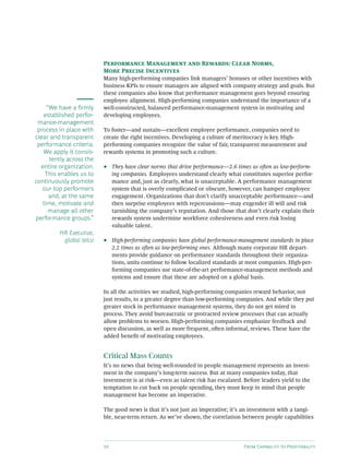 From Capability to Profitability: Realizing the Value of People ...