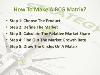 BCG MATRIX AND GE MATRIX | PPTX