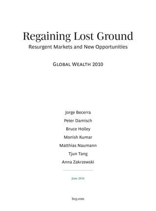 Global Wealth Report 2010 | PDF