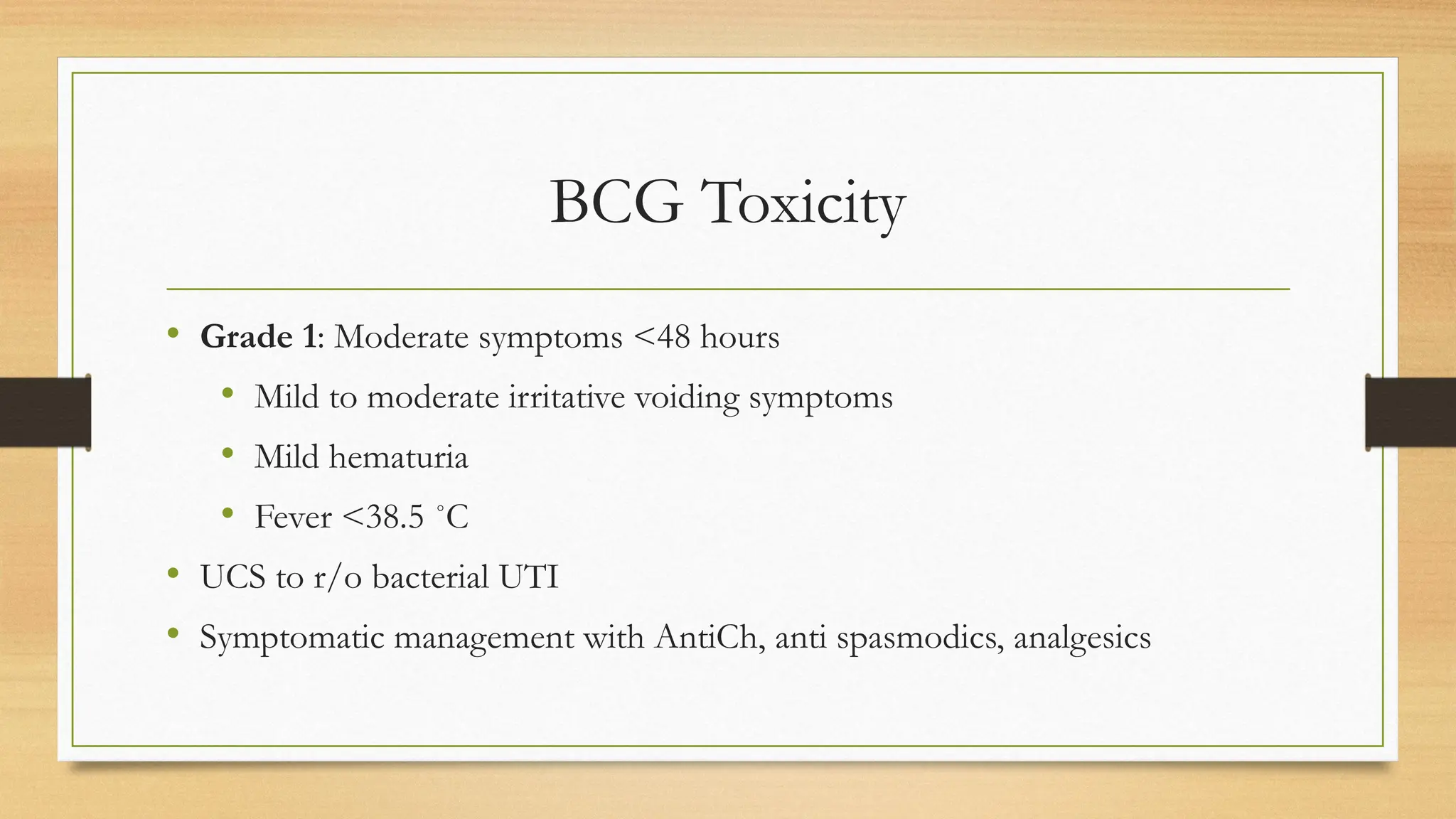 BCG therapy in Carcinoma of Bladder.pptx