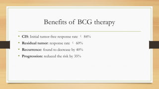 BCG therapy in Carcinoma of Bladder.pptx