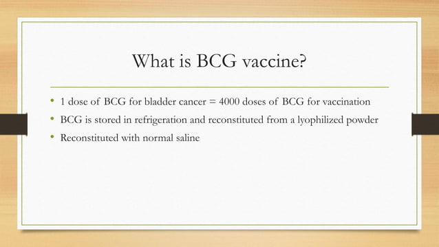 BCG therapy in Carcinoma of Bladder.pptx