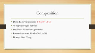 BCG therapy in Carcinoma of Bladder.pptx