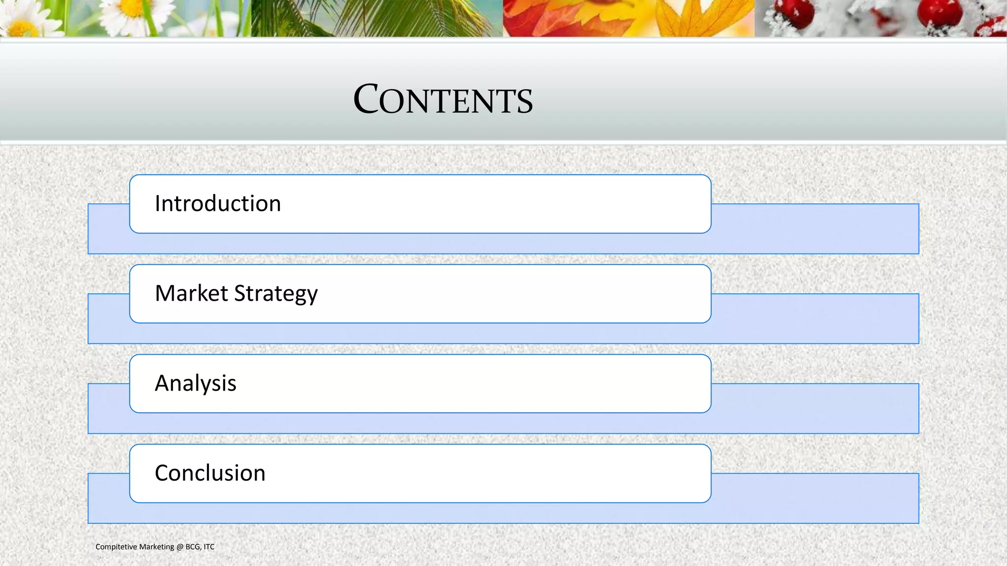 Bcg Matrix of ITC Ltd. | PPTX
