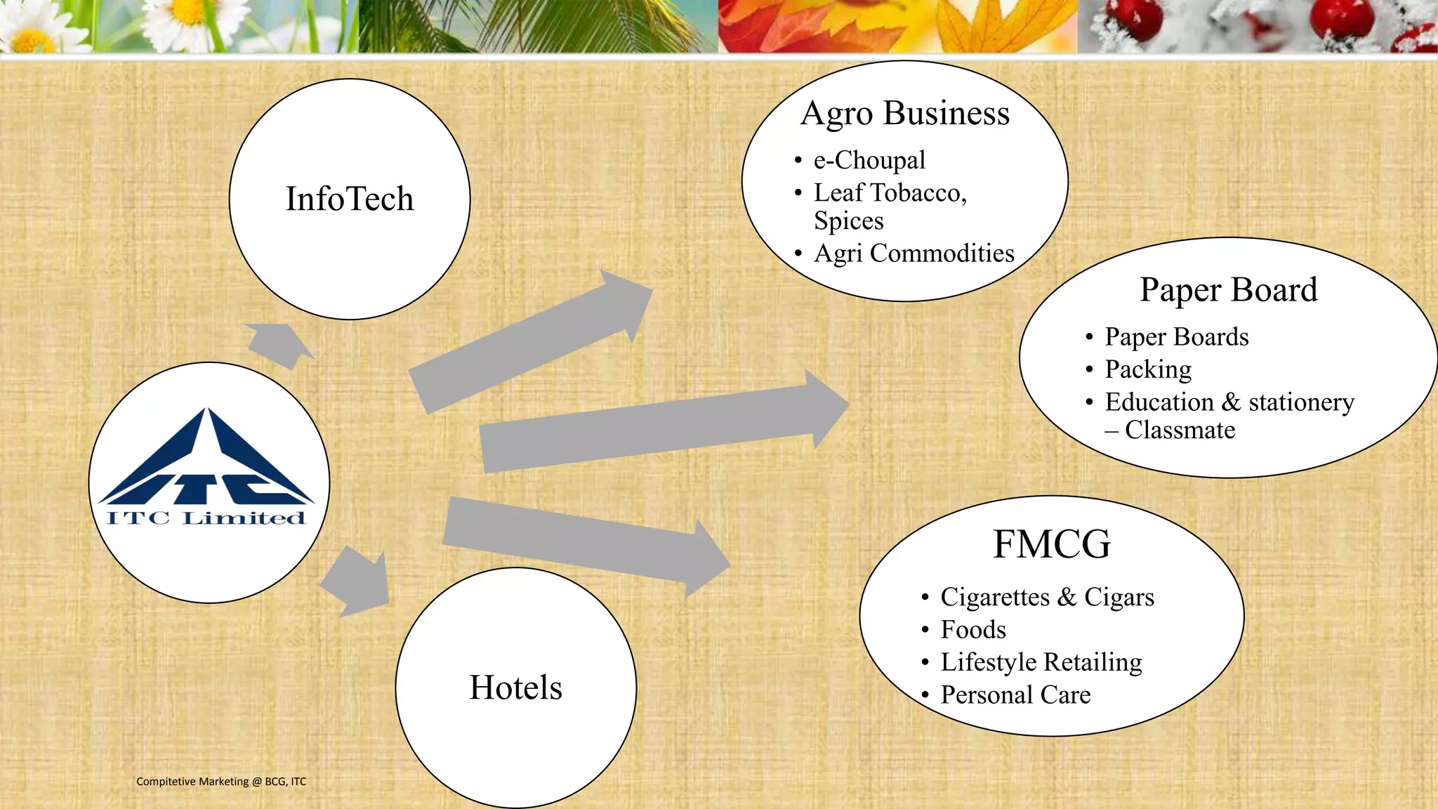 Bcg Matrix of ITC Ltd. | PPTX