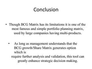 BCG Matrics of Google | PPTX