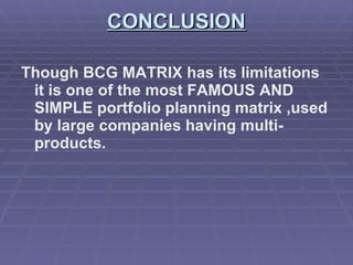 Bcg matrix | PPT