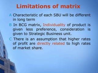 Bcg Matrix | PPT